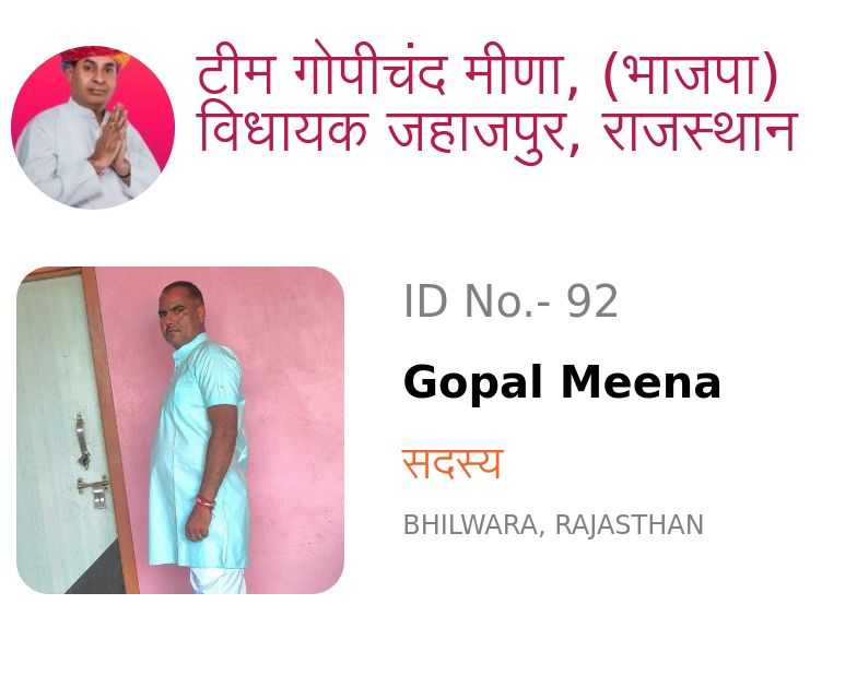 Gopal Meena